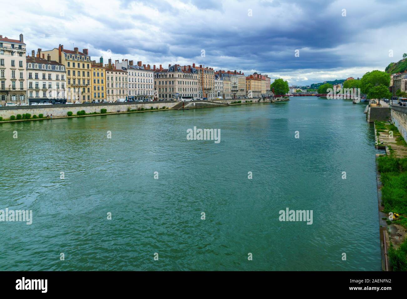 Lyon river saone hi-res stock photography and images - Alamy