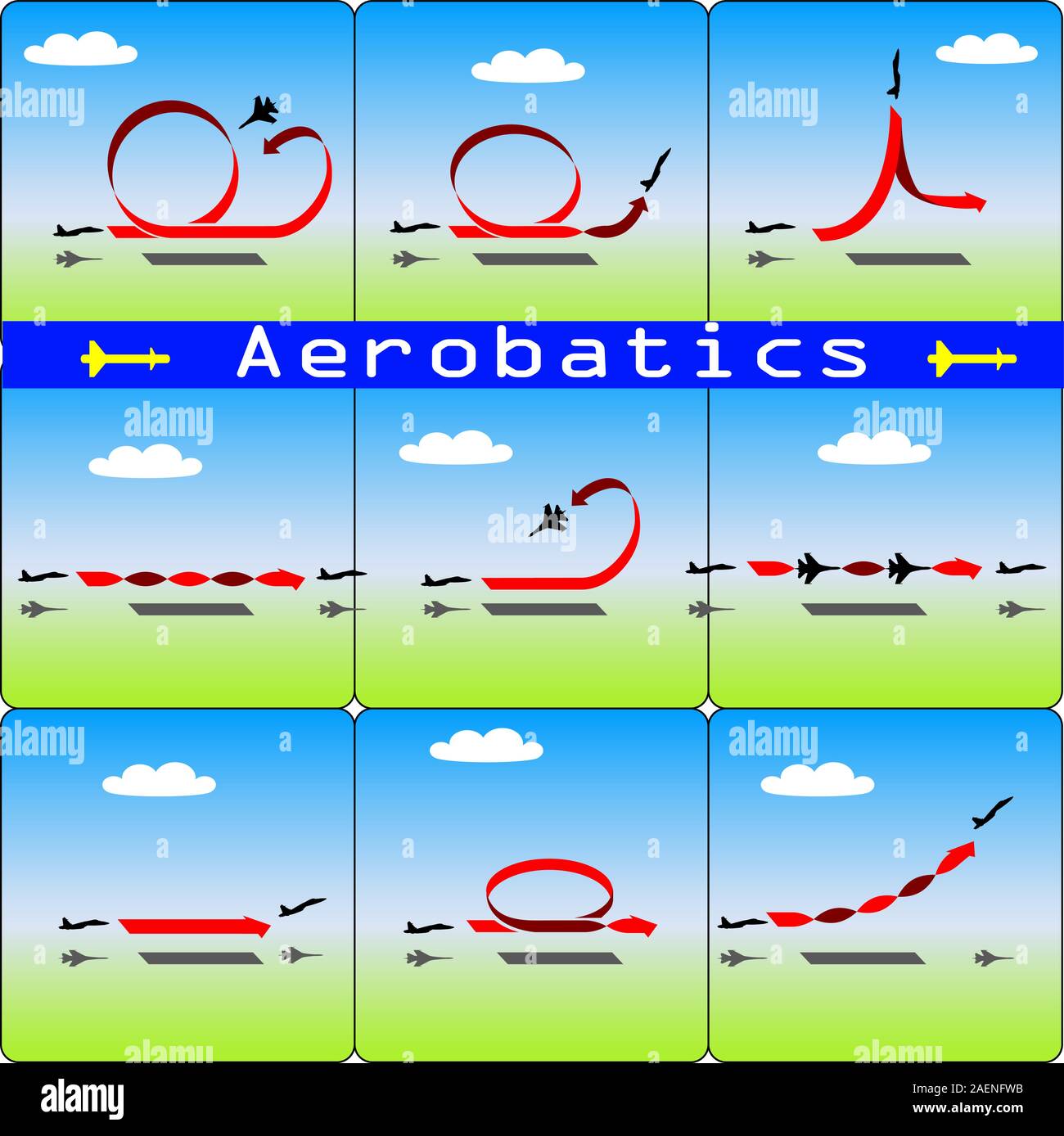 Sports airplanes Stock Vector Images - Alamy