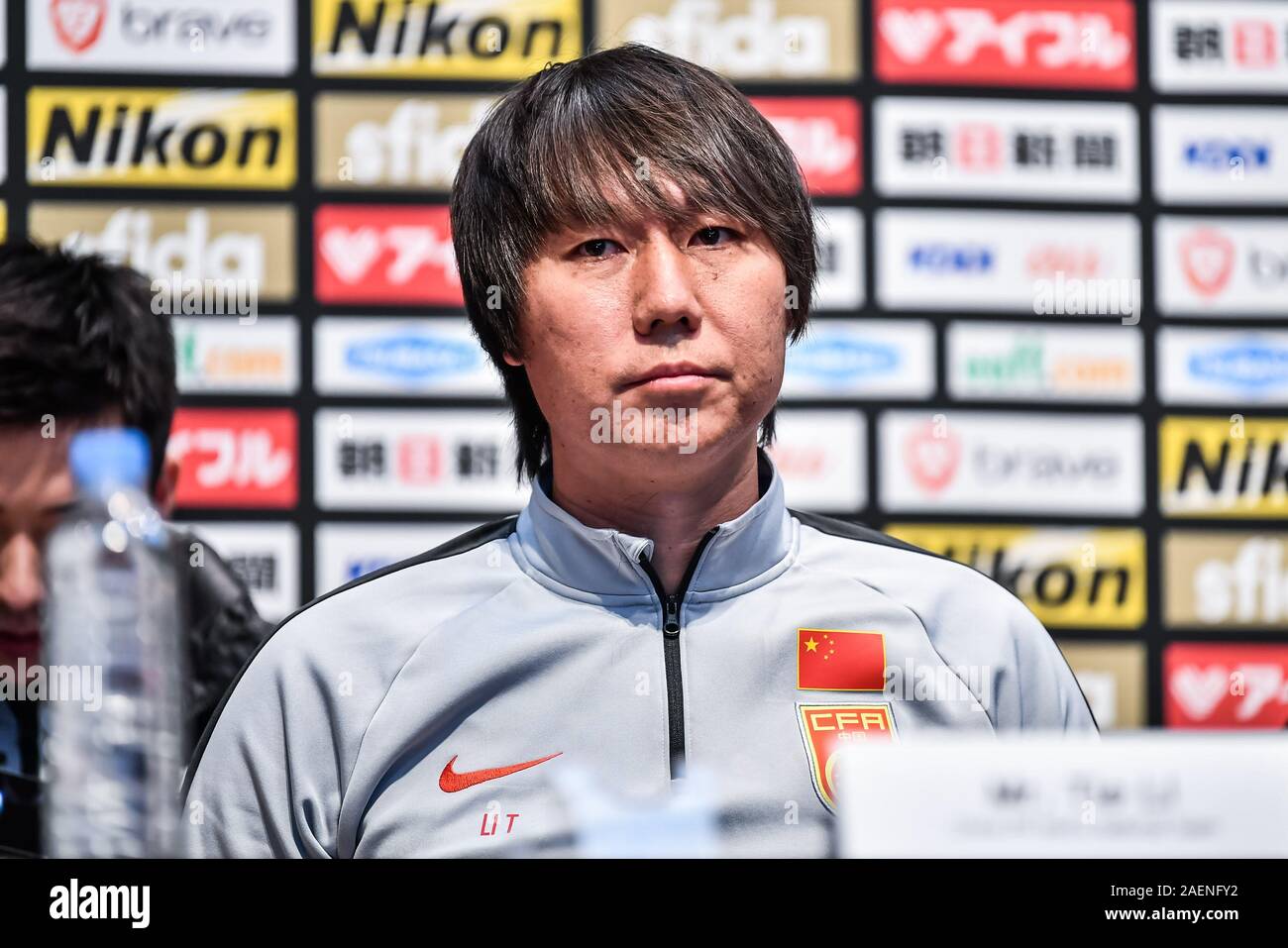 Head coach of China Men's National Football Team Li Tie shows up at the ...