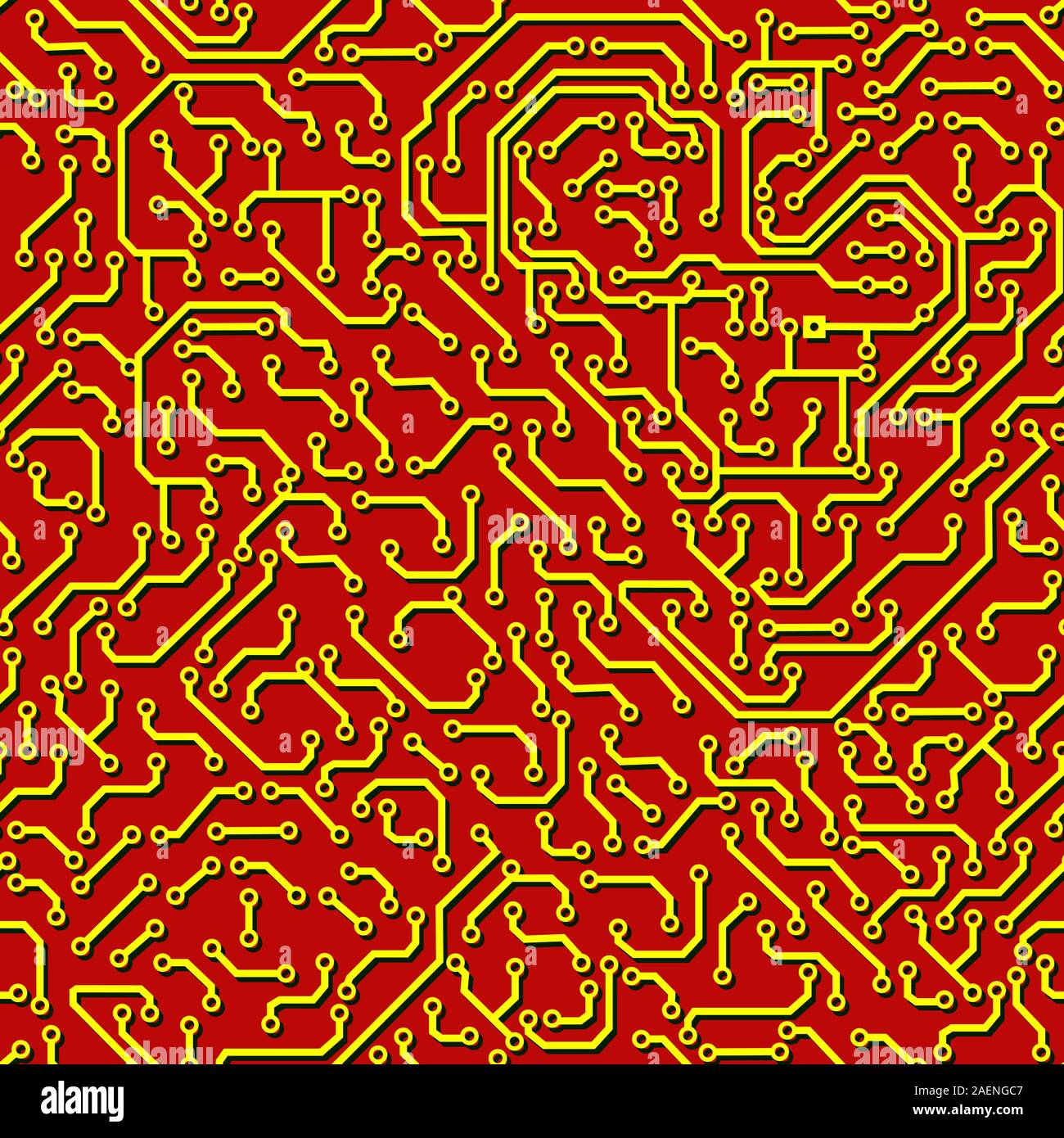Seamless color texture electronic circuit board hi-res stock ...