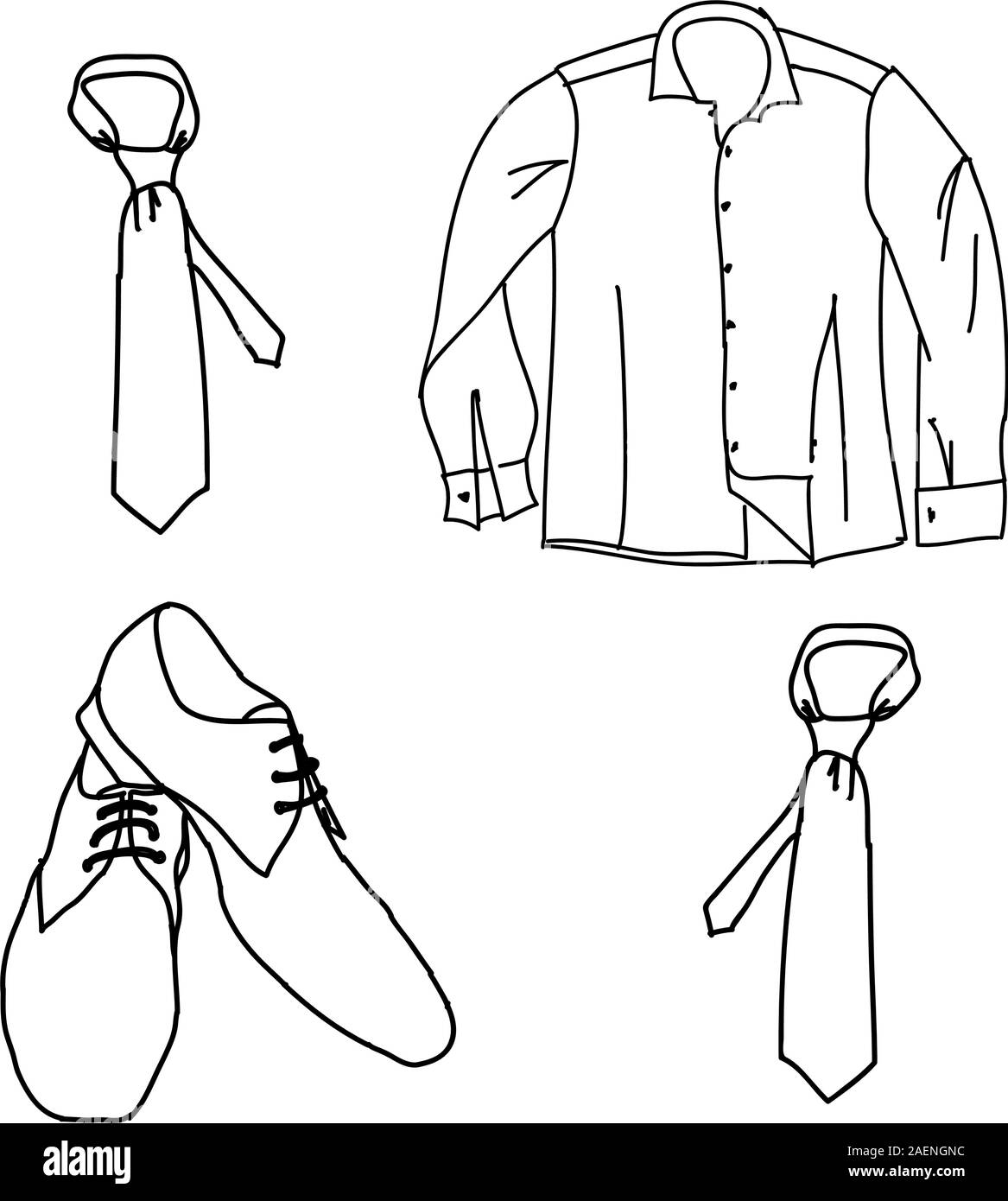 Man sweater tie Black and White Stock Photos & Images - Alamy