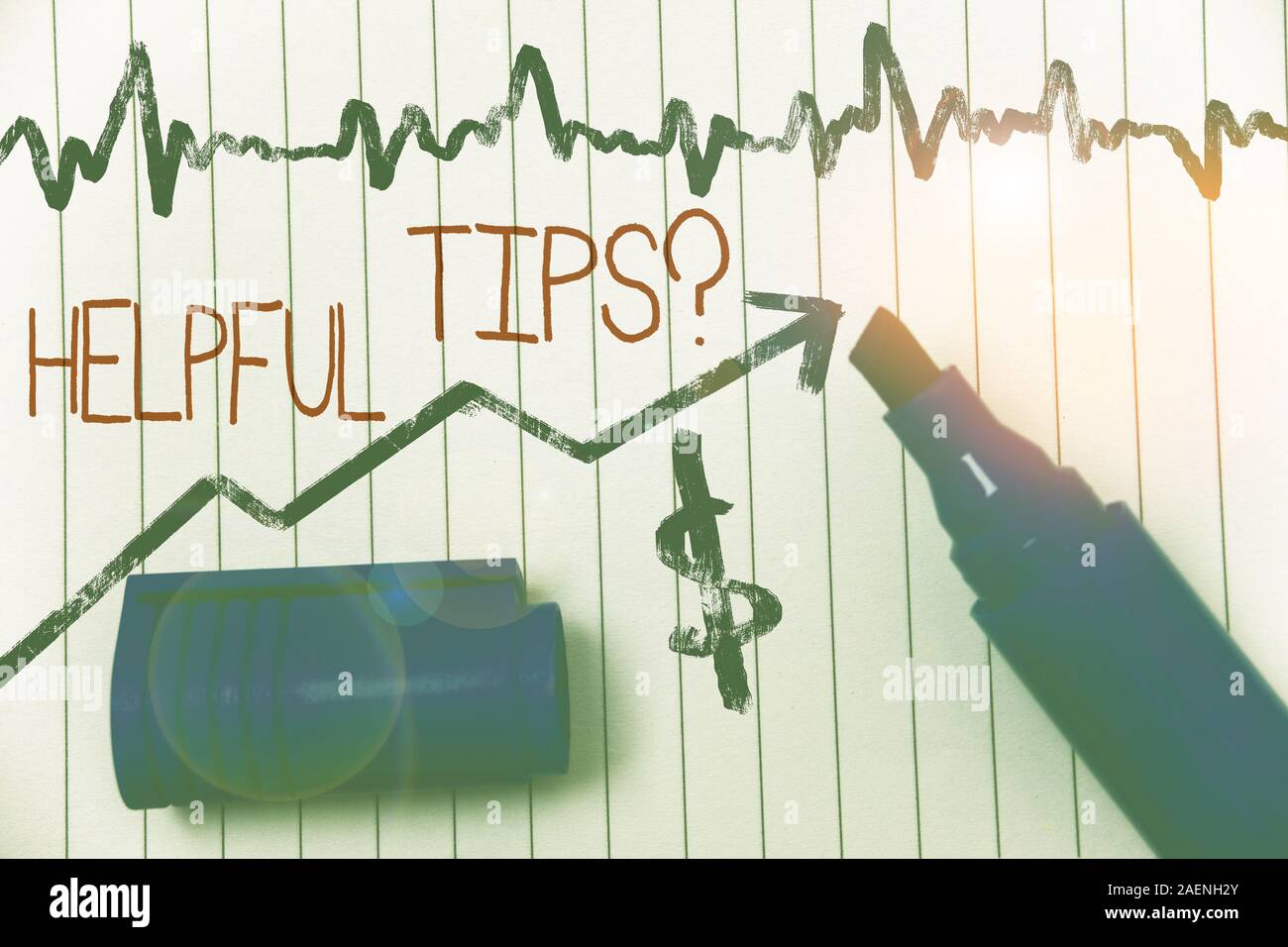 Handwriting text writing Helpful Tips Question. Conceptual photo secret ...