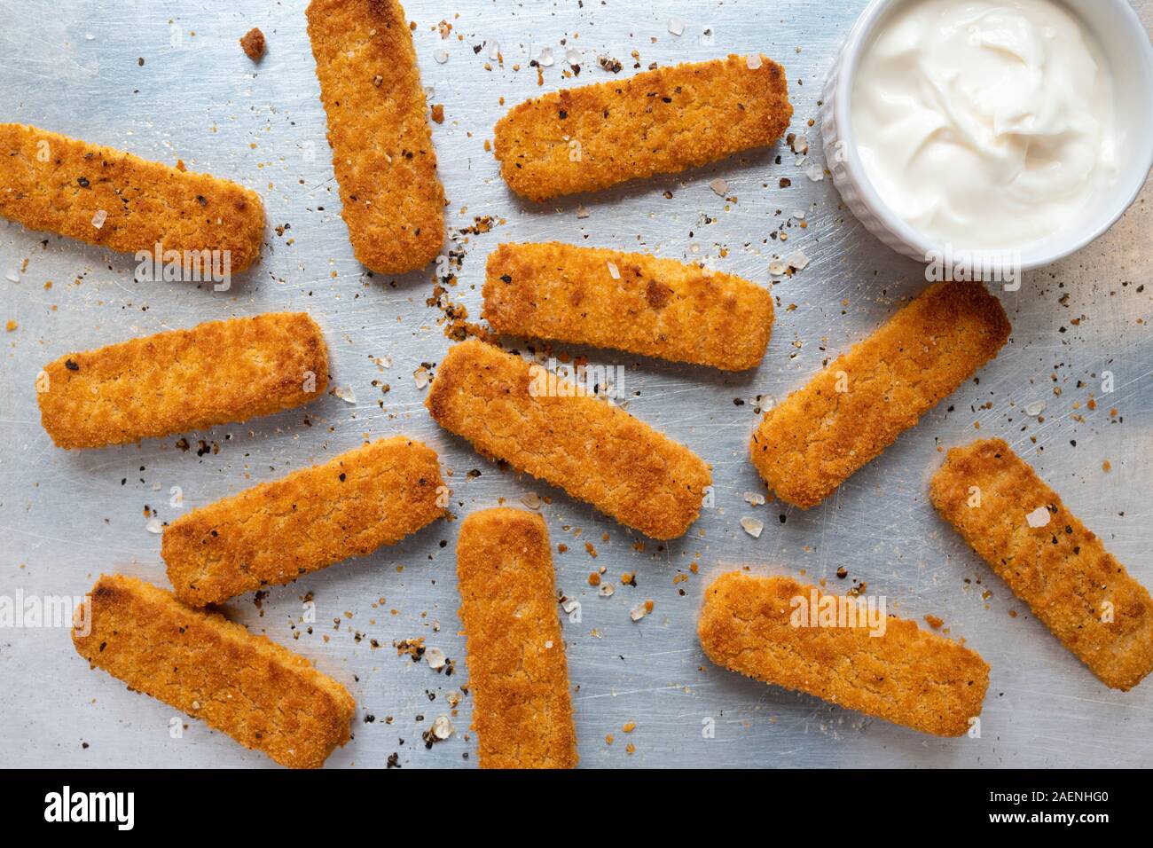 Quorn fishless fingers hi-res stock photography and images - Alamy