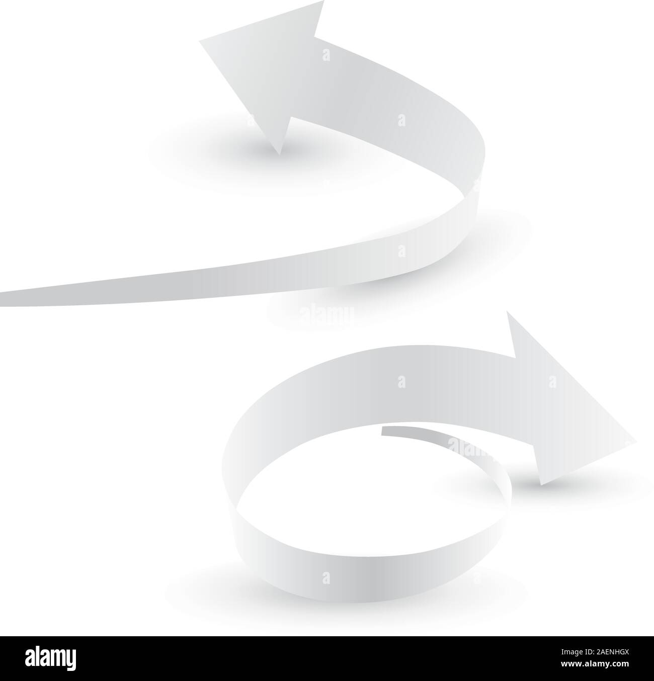 Origami arrow paper, vector illustration Stock Vector Image & Art - Alamy