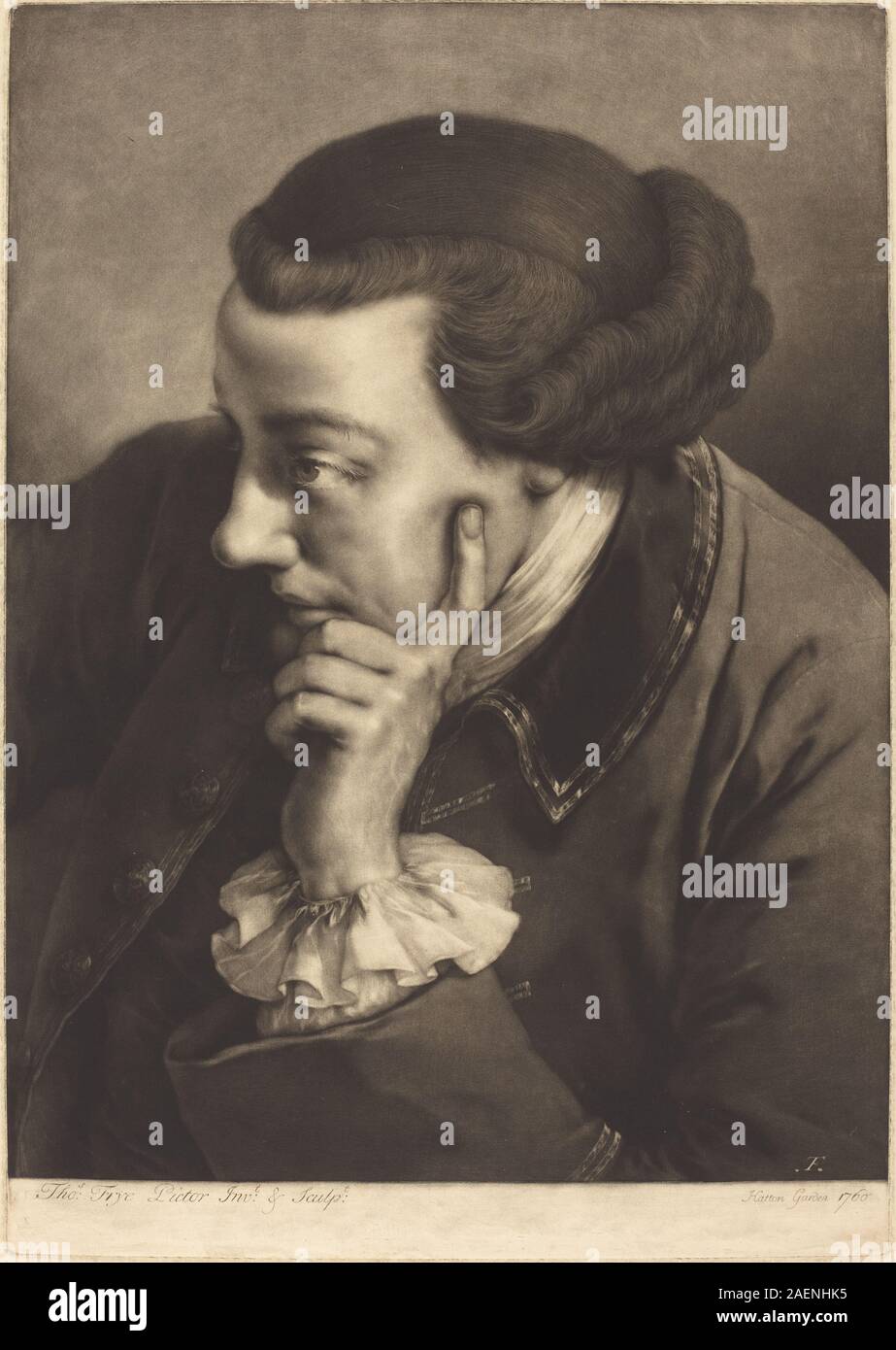 Thomas Frye, Imaginary Portrait of an English Gentleman, 1760 ...