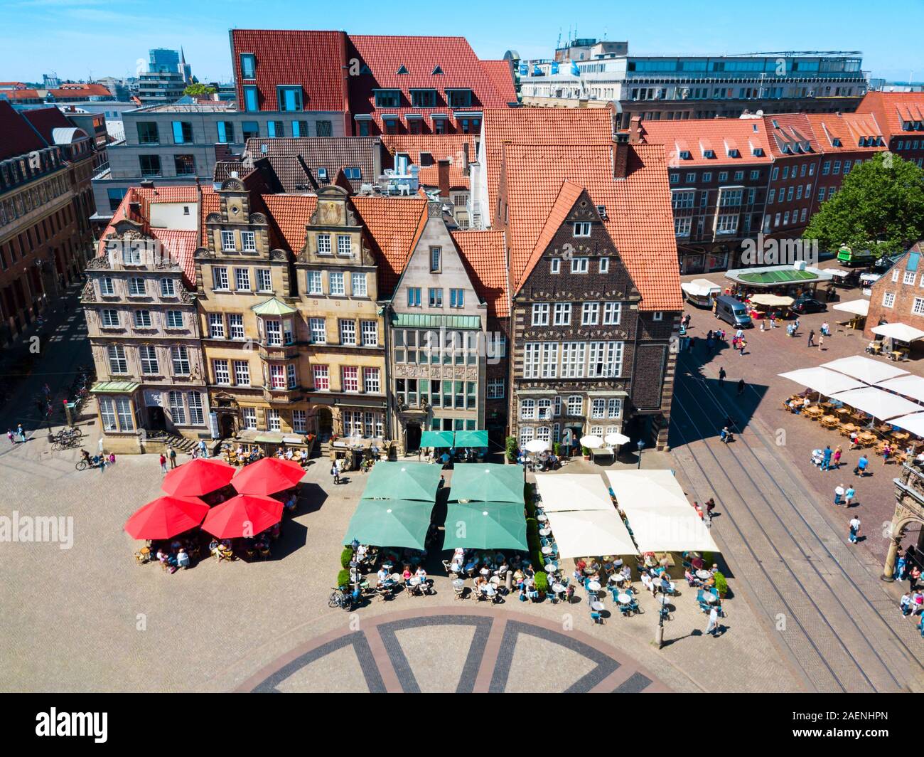 Aerial view bremen hi-res stock photography and images - Alamy