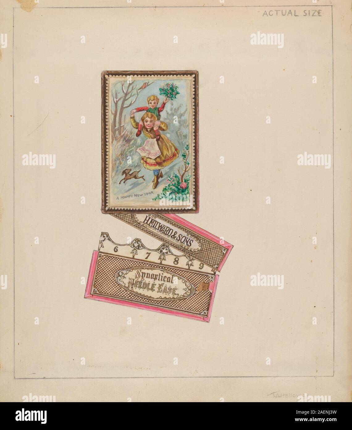 Thomas Holloway, Needle Case, 1935-1942, Needle Case; 1935/1942 Stock ...