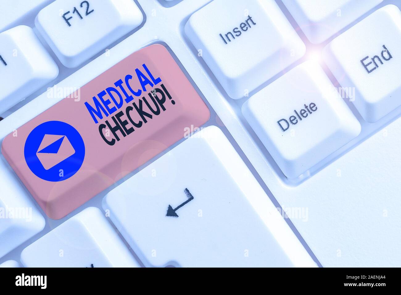 Text sign showing Medical Checkup. Business photo text thorough ...