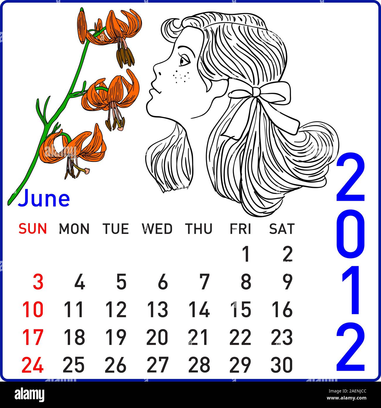 Weather june Stock Vector Images - Alamy