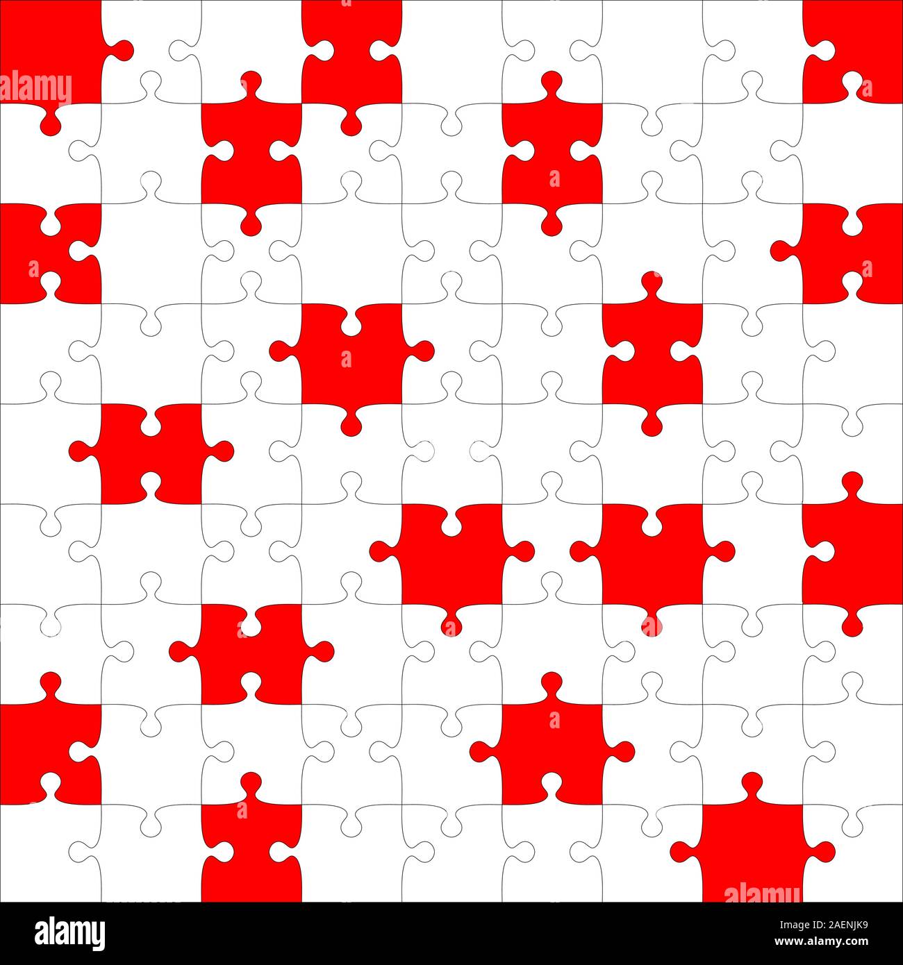 Background Vector Illustration jigsaw puzzle Stock Vector Image & Art ...