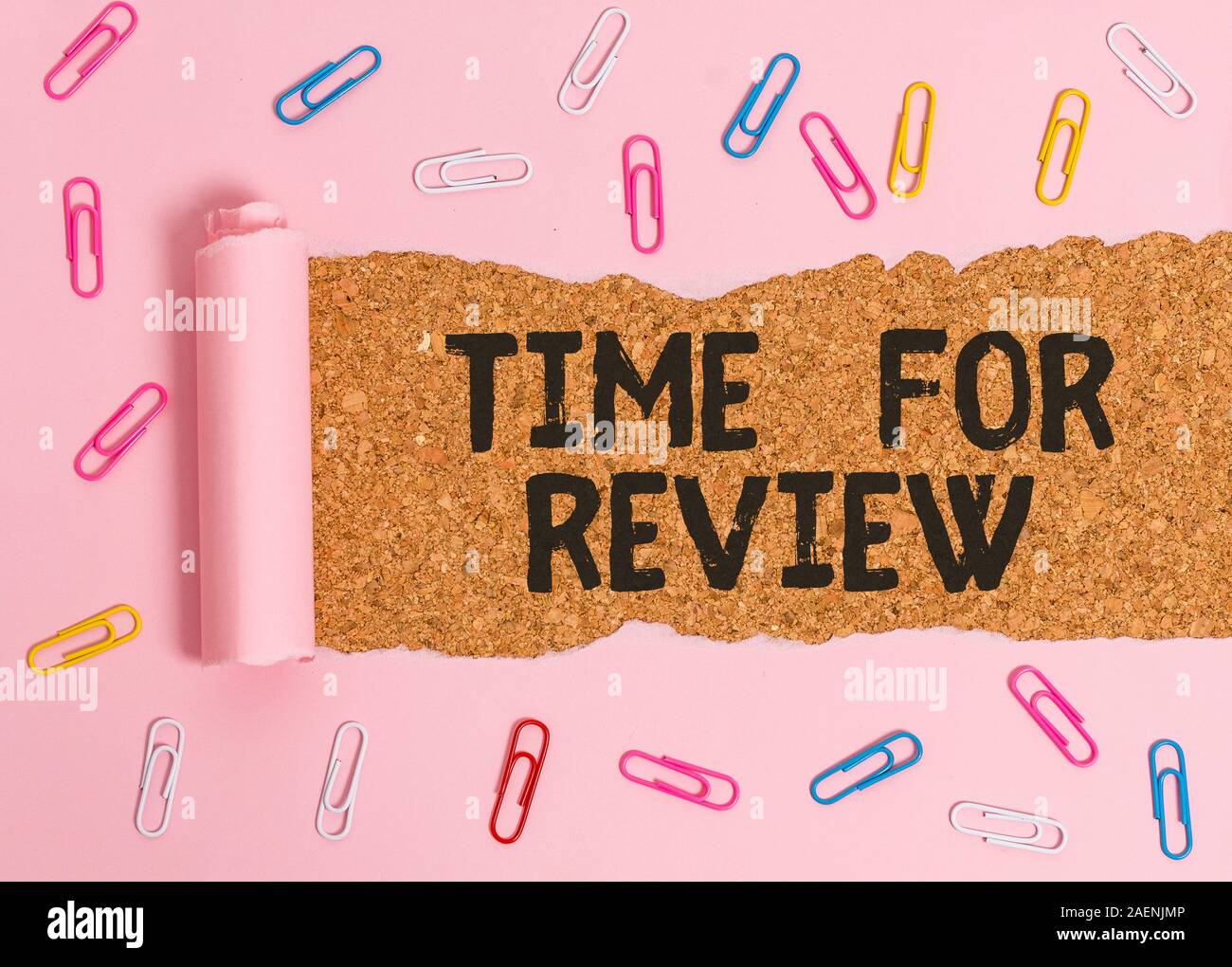 Conceptual hand writing showing Time For Review. Concept meaning review ...