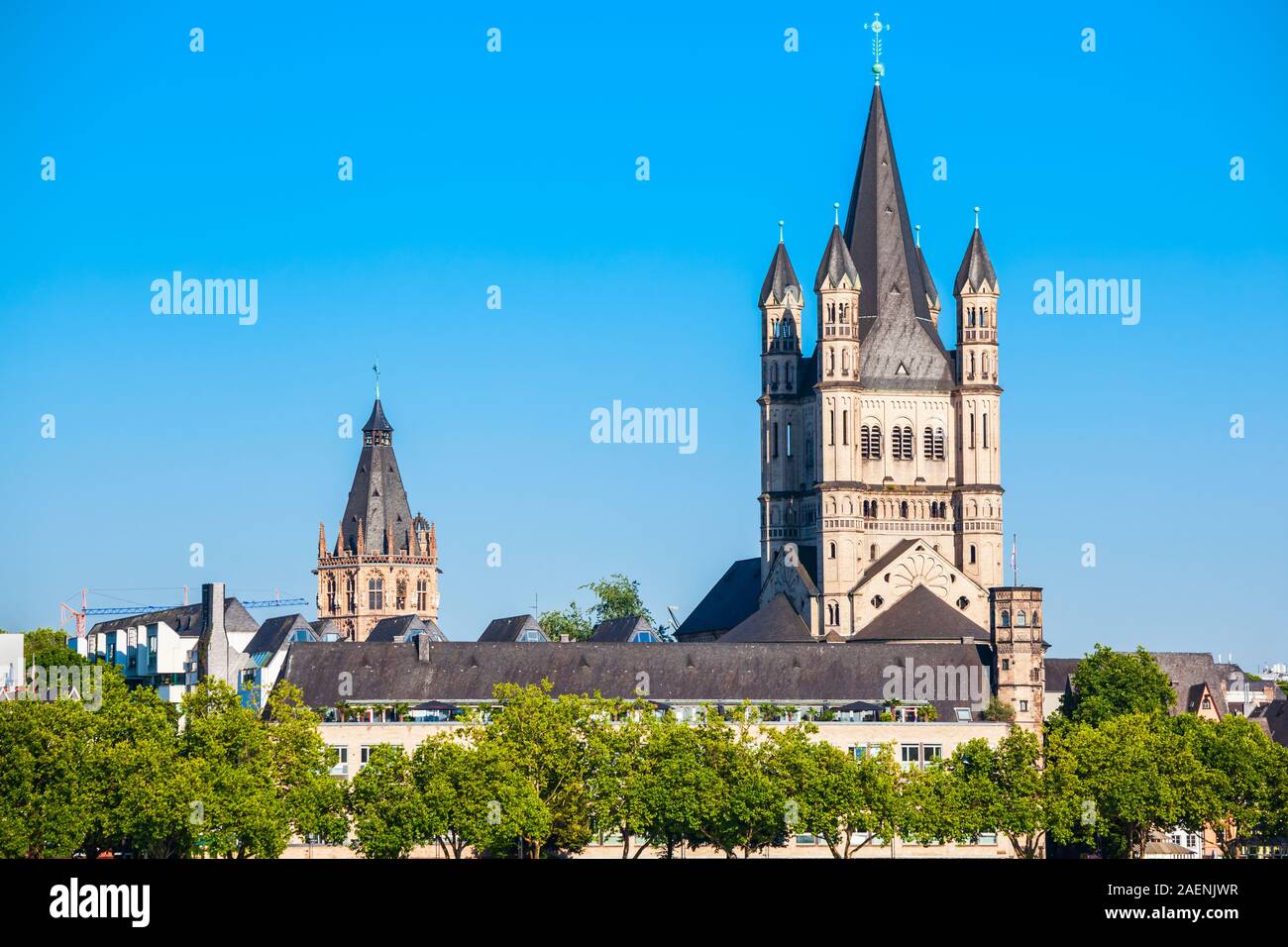 Great Saint Martin Church is a Romanesque Catholic church in Cologne ...