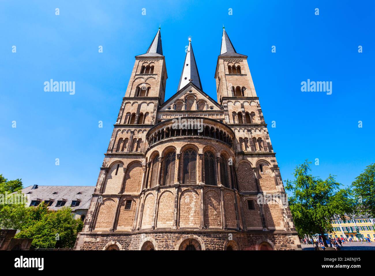 Bonn Minster cathedral or Bonner Munster is the oldest roman catholic church in Bonn, Germany ...