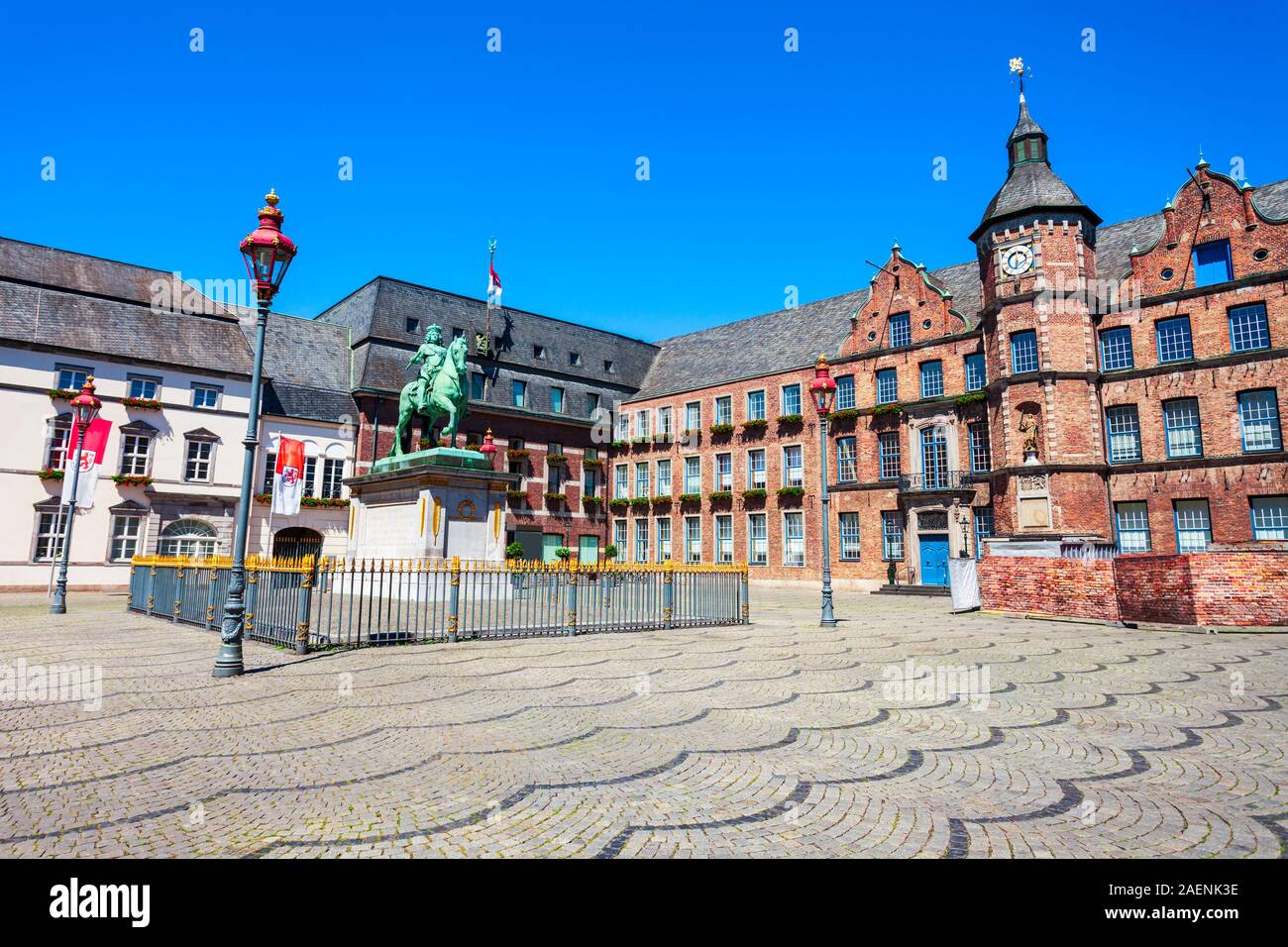Rathaus or old town hall is located at the market square in aldstadt ...