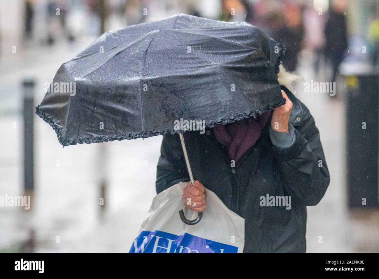 Preston, Lancashire, UK. 10th Dec, 2019. Weather warnings for heavy ...