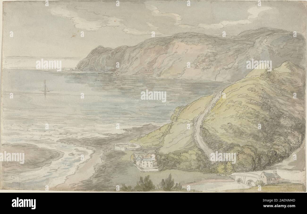 Thomas Rowlandson, View from the Inn at Lynton, probably 1811, View ...