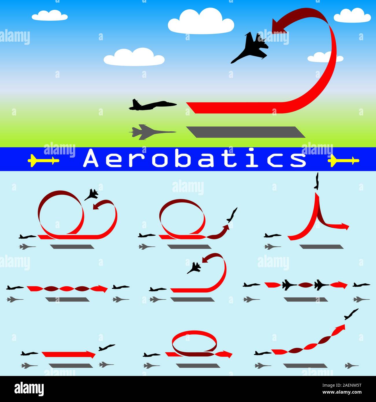 Sports planes Stock Vector Images - Alamy