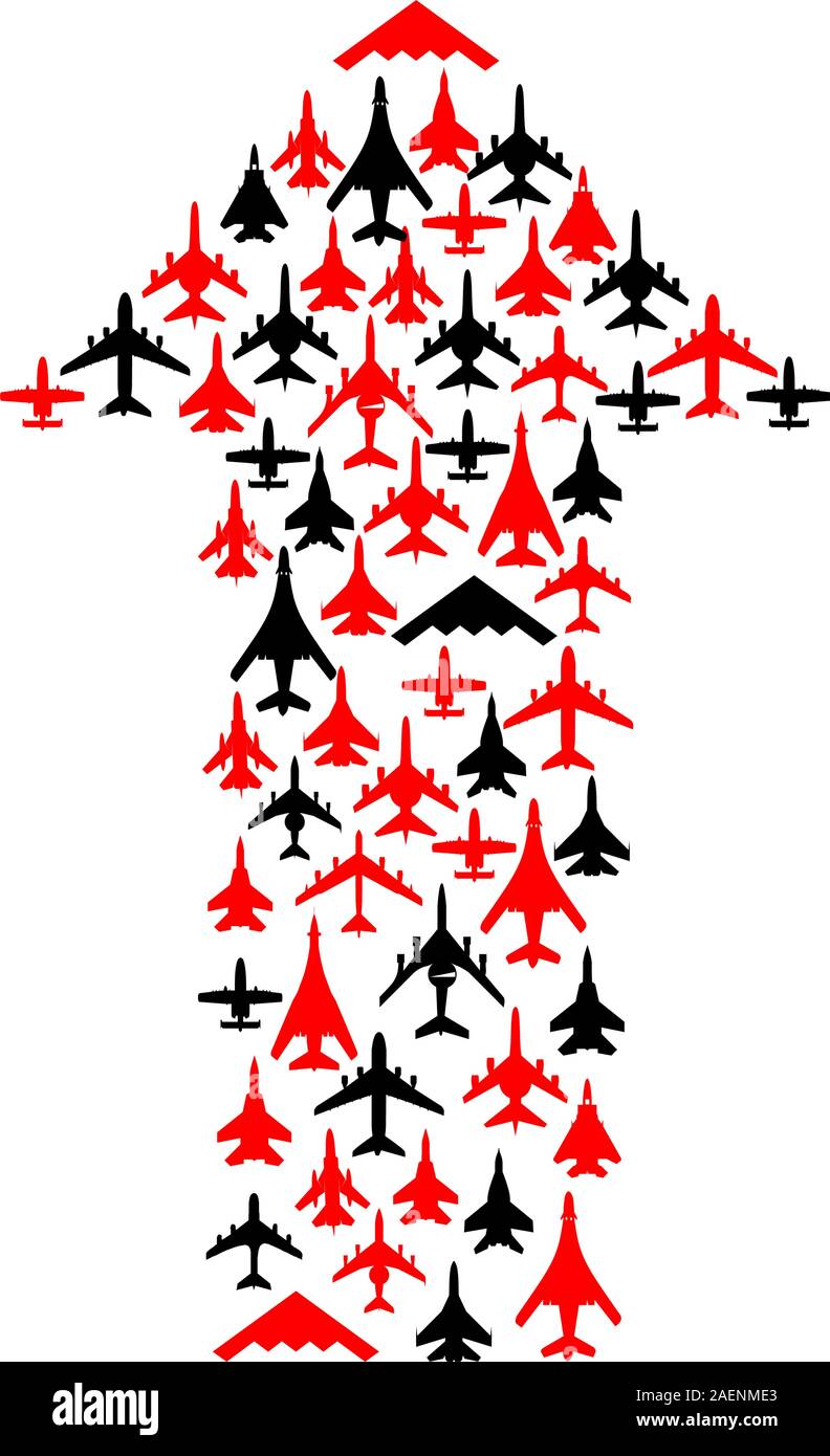 Group aircraft fly in Cut Out Stock Images & Pictures - Alamy