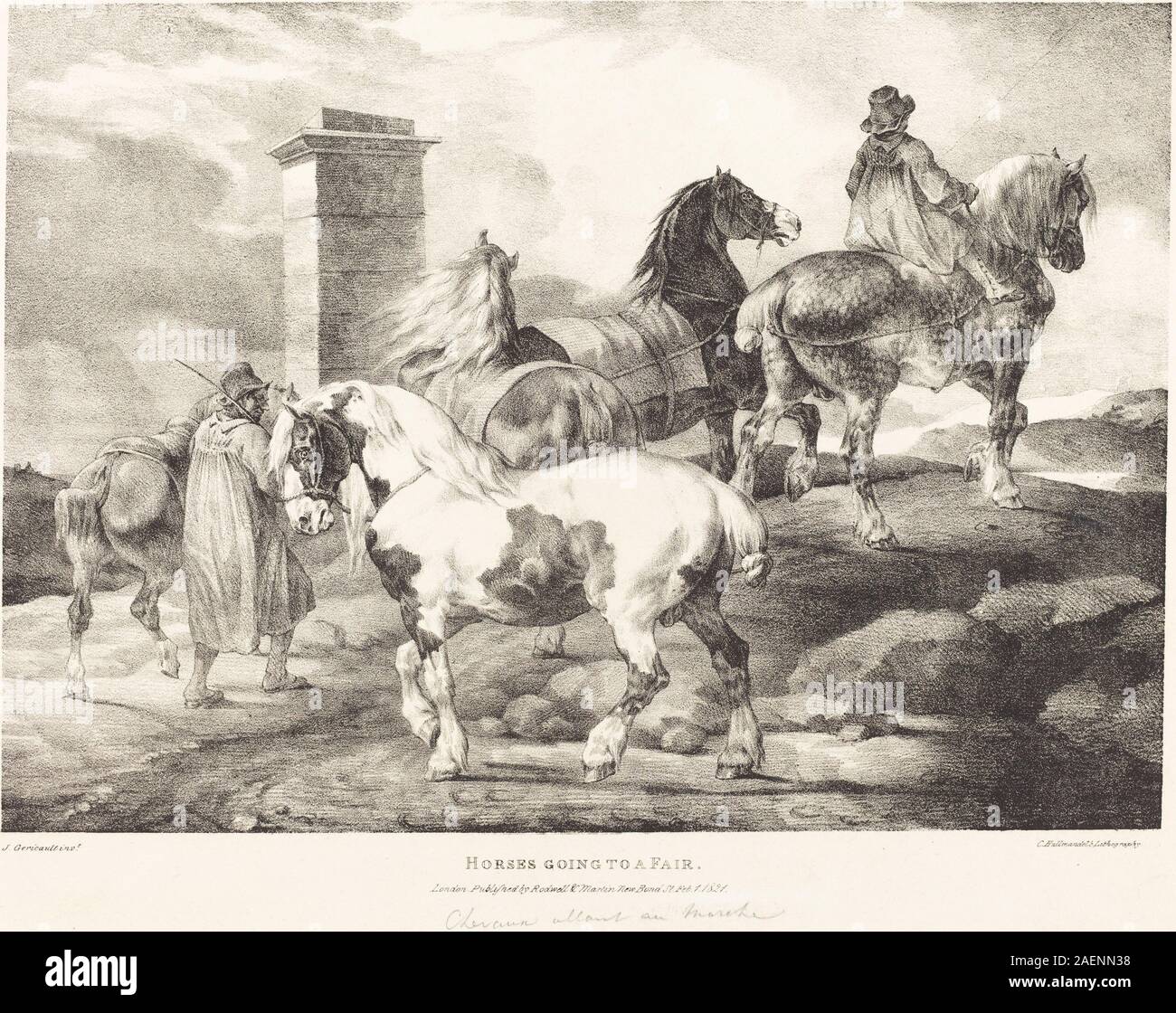 Gericault horses hi-res stock photography and images - Alamy