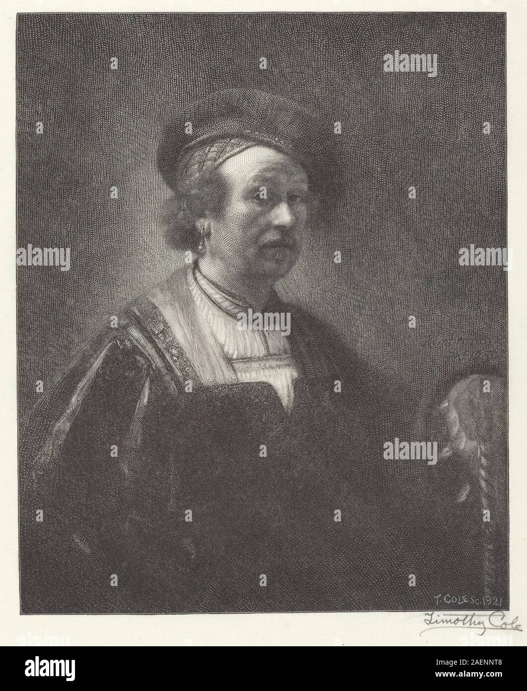 Timothy Cole after Rembrandt van Rijn, Rembrandt, 1921, Rembrandt; 1921 ...