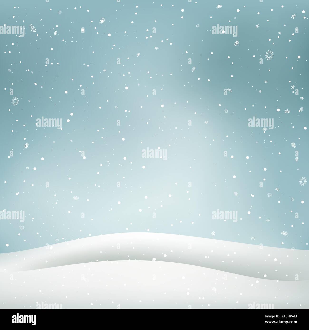 Christmas snowdrift winter sky template Stock Vector Image & Art - Alamy