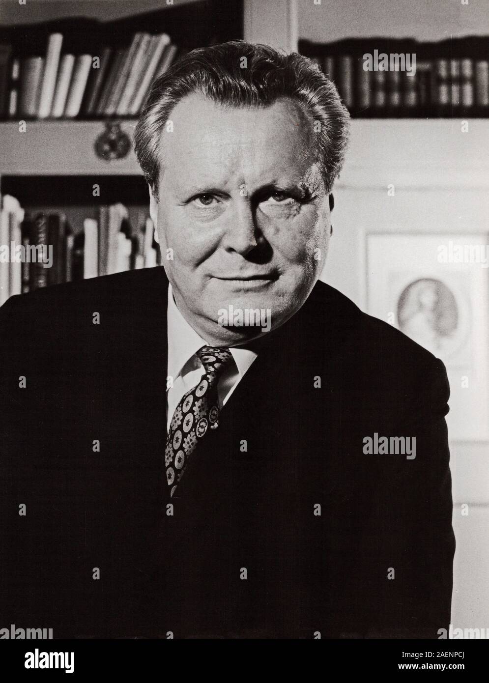 Ernst Schröder, deutscher Schauspieler und Regisseur, Deutschland 1960 ...