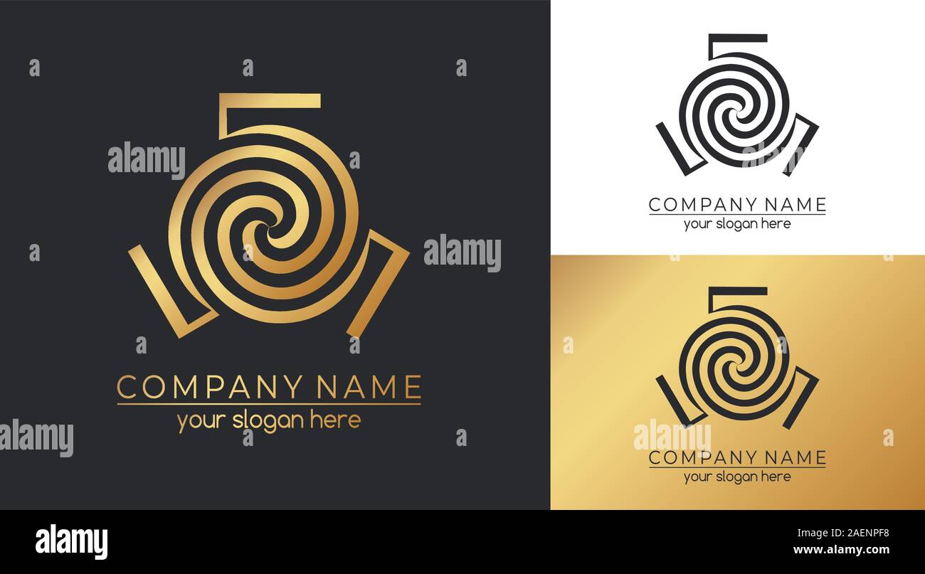 555 logo design hi-res stock photography and images - Alamy