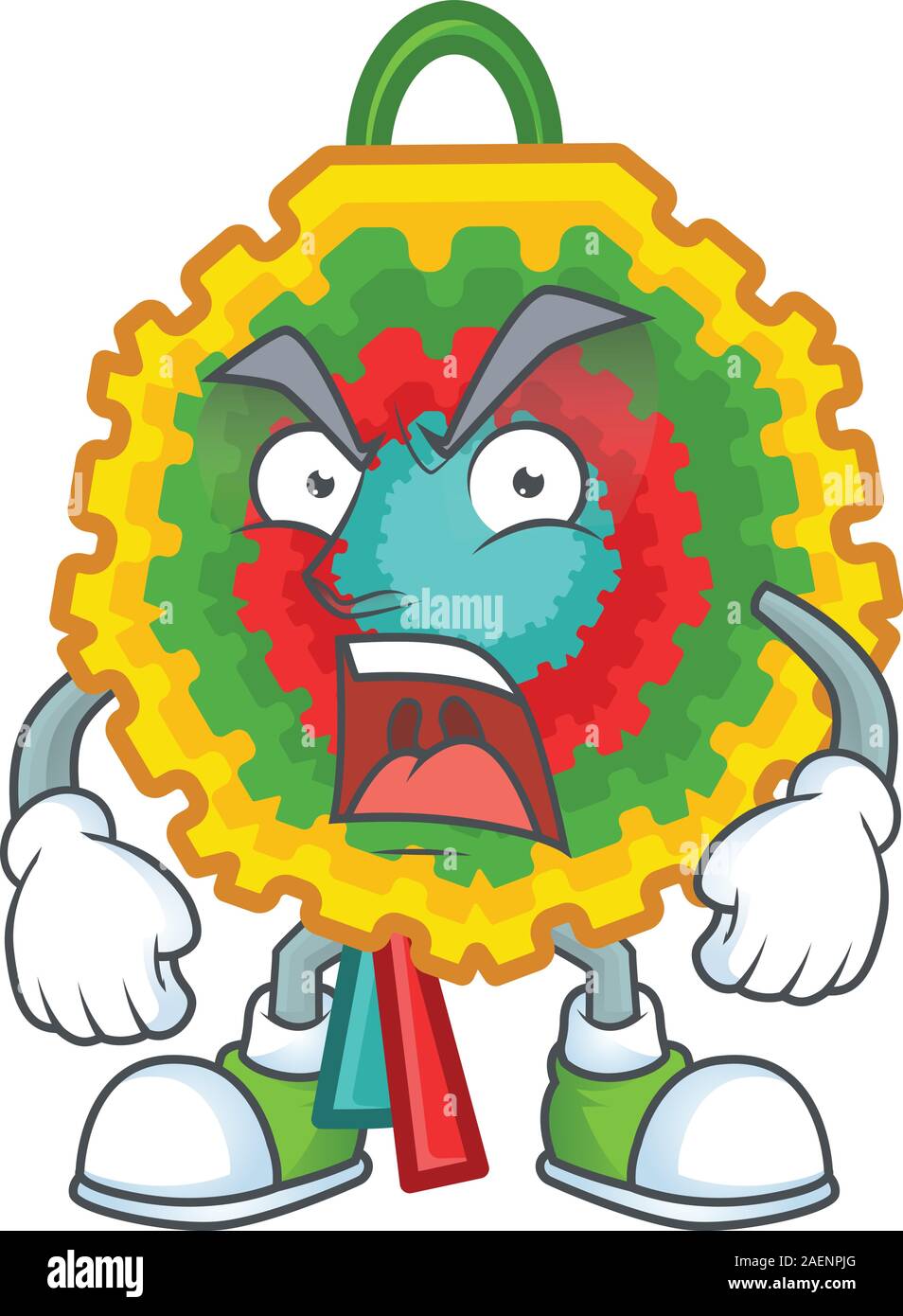 Playing with piñata Cut Out Stock Images & Pictures - Alamy