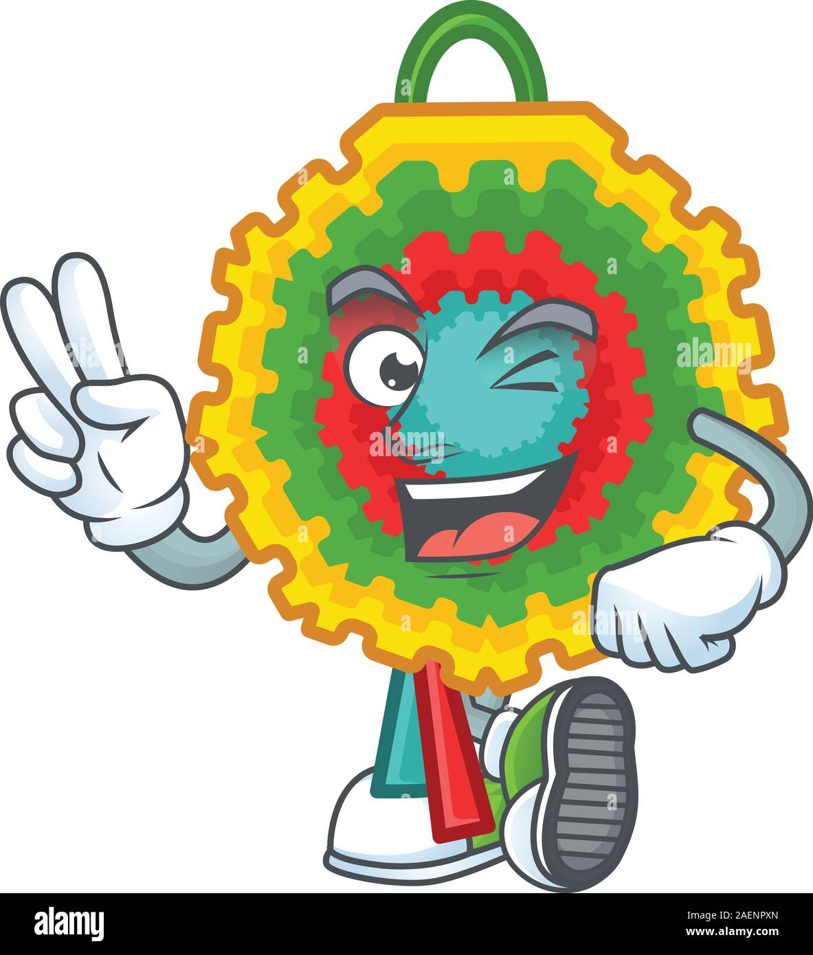 Christmas pinata Stock Vector Images - Alamy