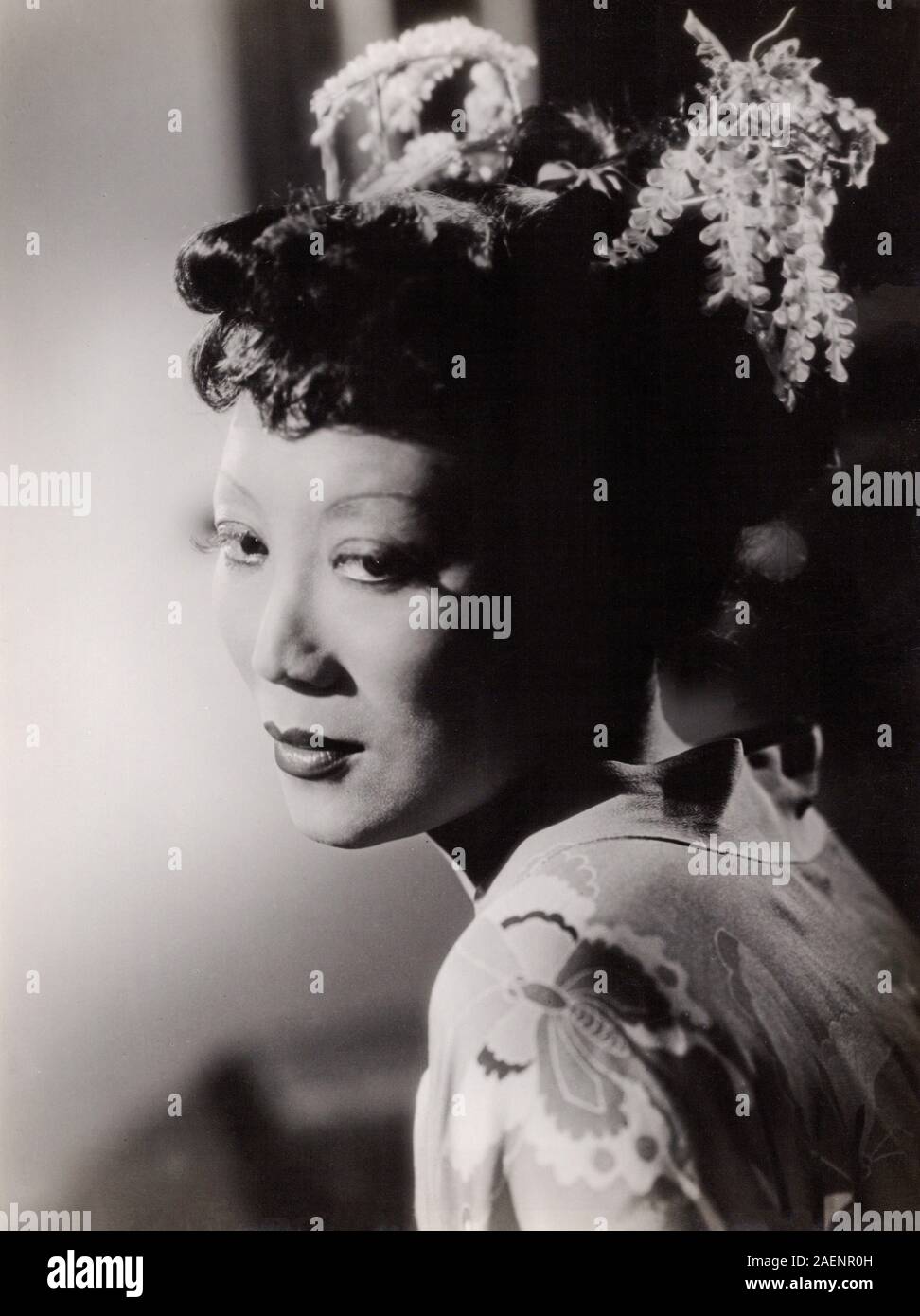 Michiko de Kowa-Tanaka, japanisch österreichische Schauspielerin und ...