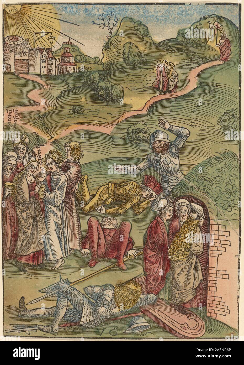 Urs Graf I, Three Marys at the Tomb, Three Marys at the Tomb Stock ...