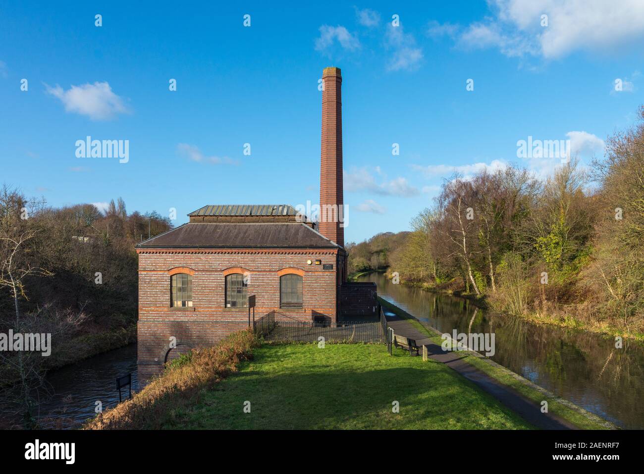 Galton Valley Pumping Station in Smethwick, West Midlands pumped water ...