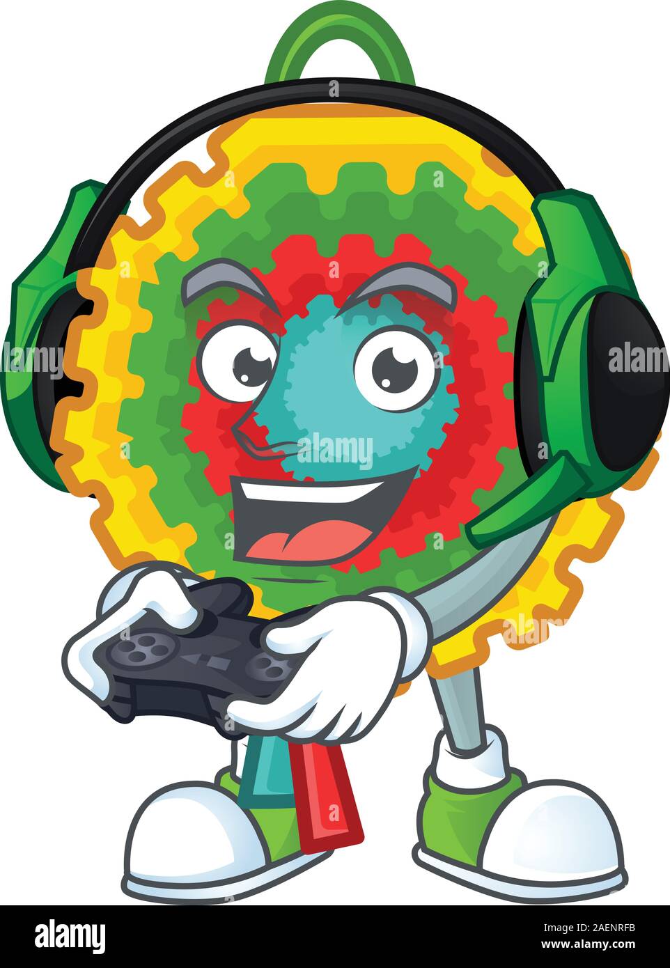 Pinata games Stock Vector Images - Alamy