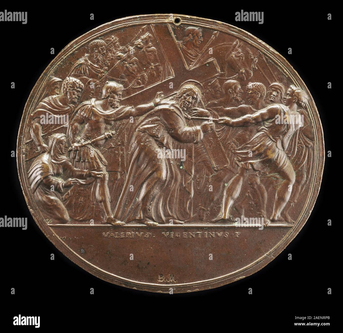 Engraving or relief by Valerio Belli, created in 1525 or after ...