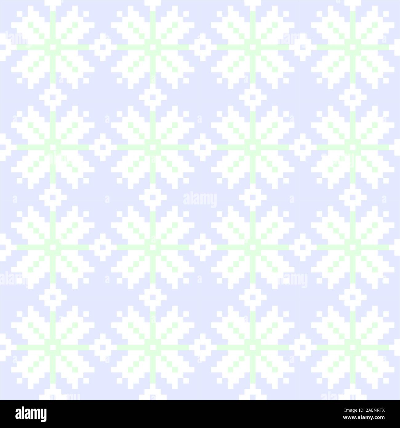 This is a fair isle floral pattern suitable for backgrounds, print ...