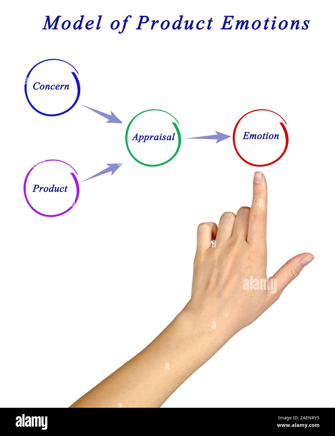 Model of Product Emotions Stock Photo - Alamy