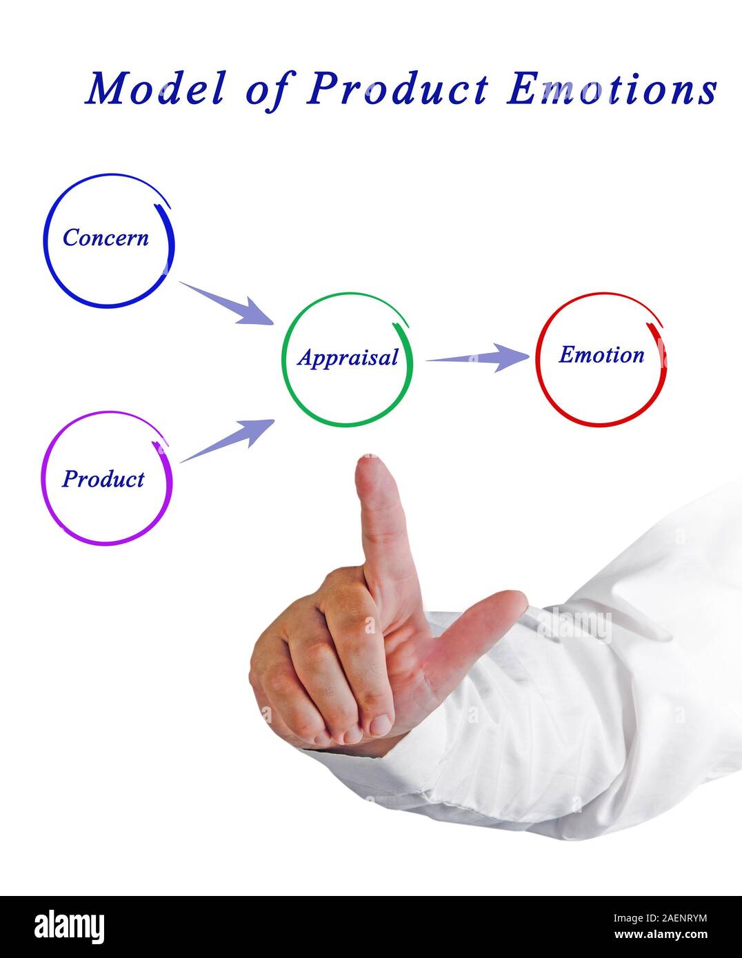 Model of Product Emotions Stock Photo - Alamy