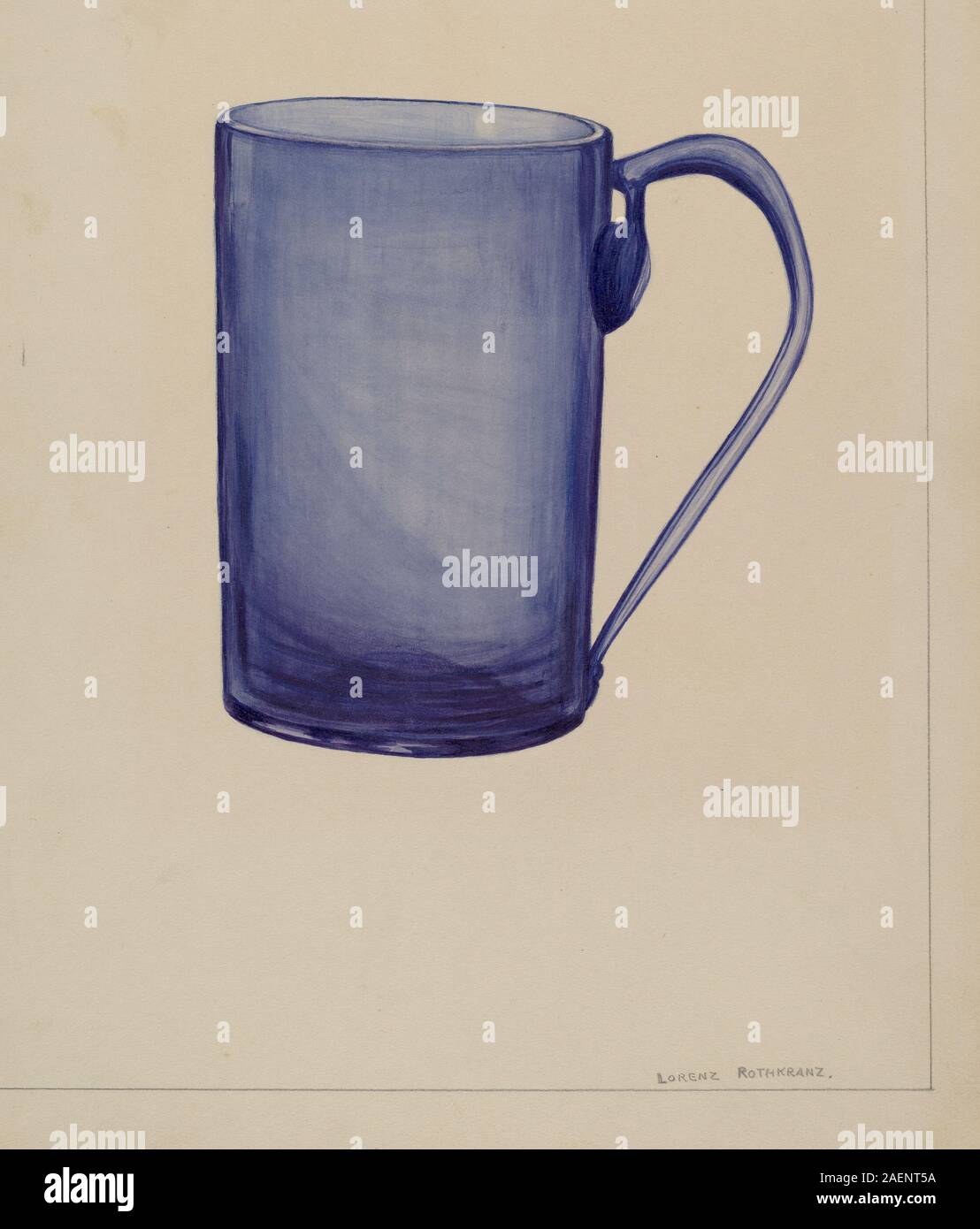 Van Silvay, Mug, 1935-1942, Mug; 1935/1942 Stock Photo - Alamy