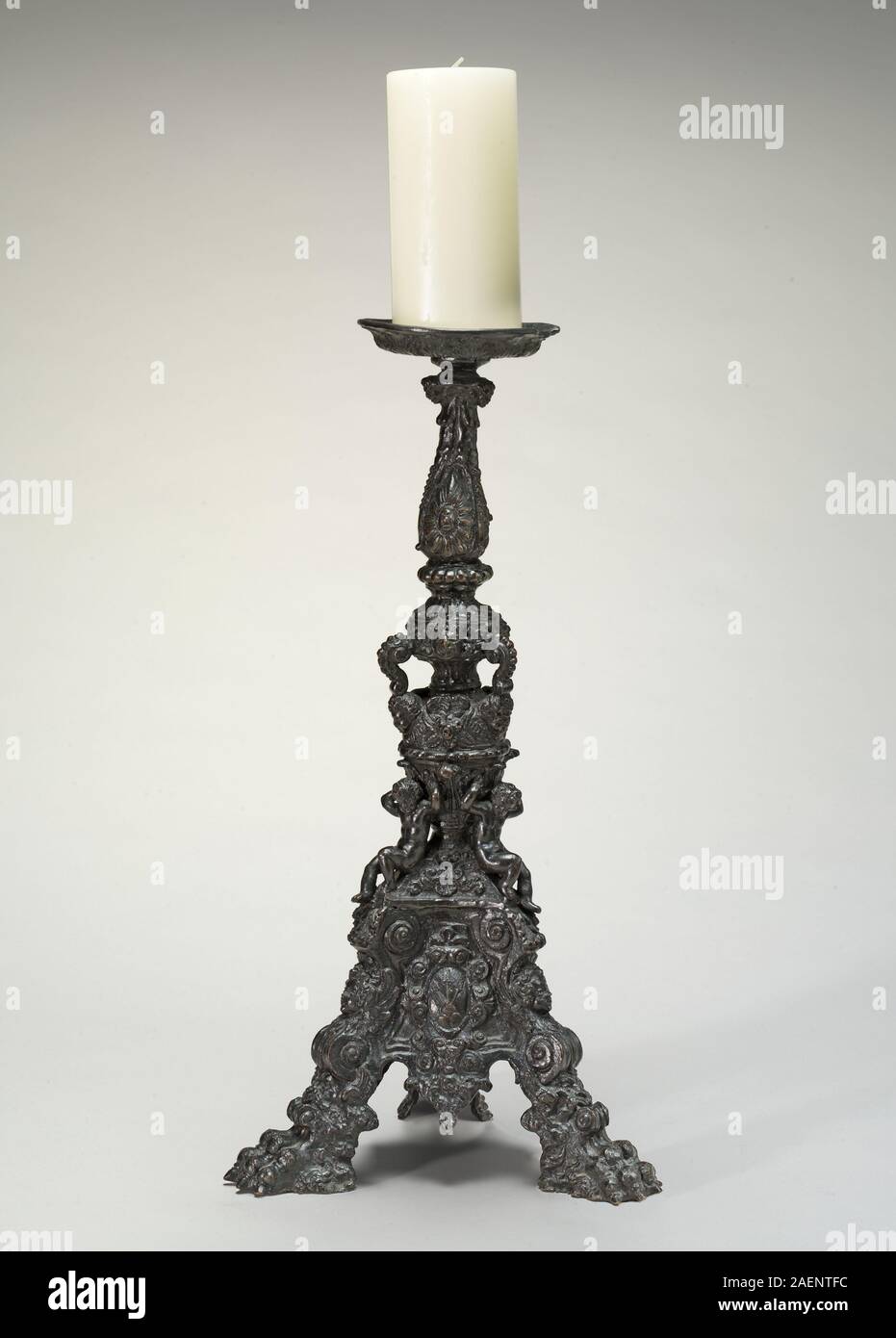 Venetian 16th Century, Altar-Candlestick with Shield of Arms of the ...