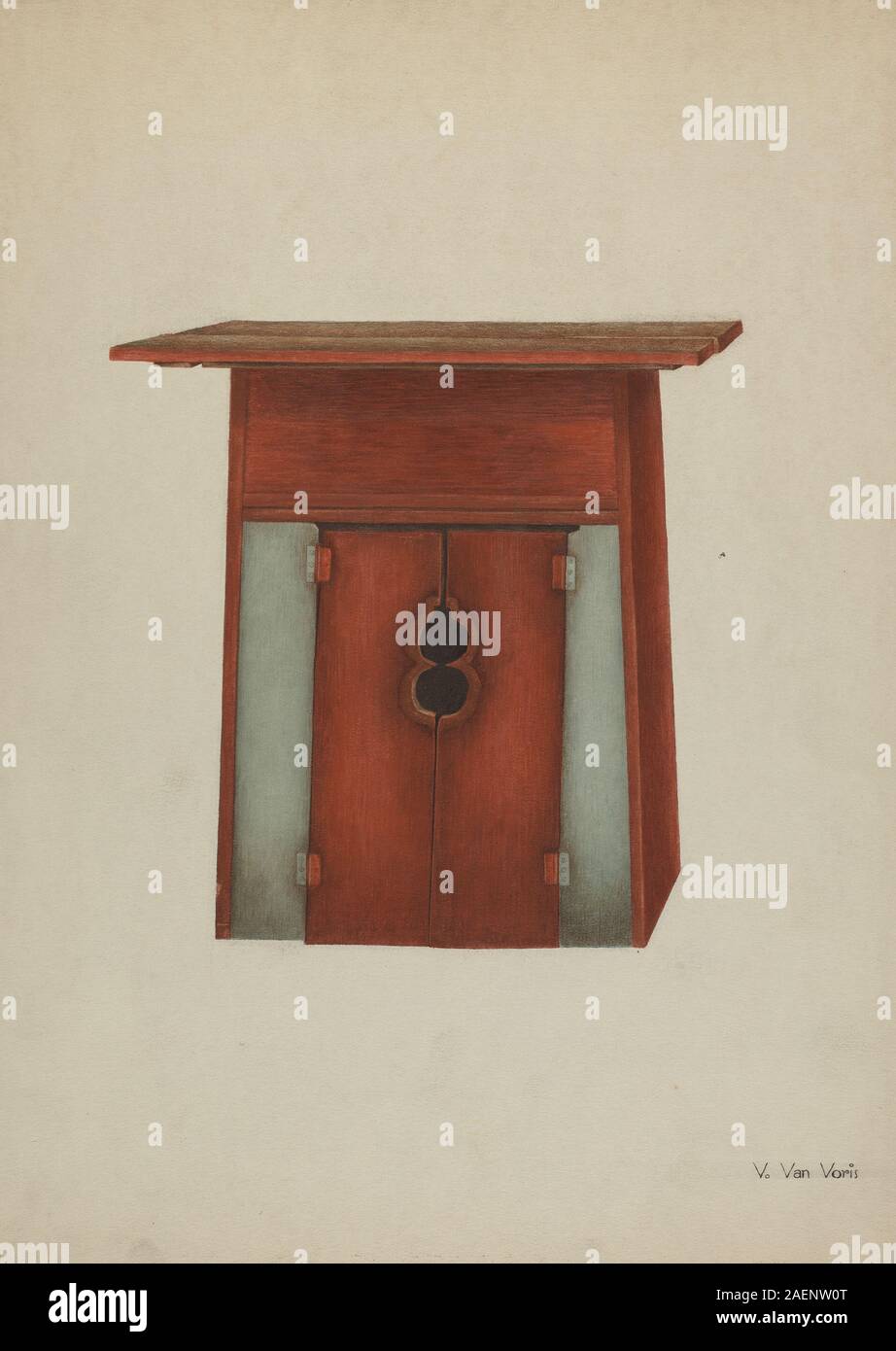 Vera Van Voris, Altar for Chinese Temple, c 1939, Altar for Chinese ...