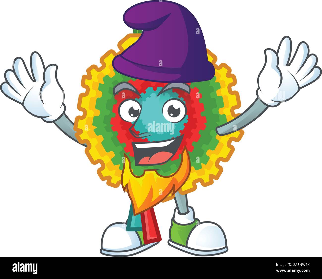 Pinata mascot cartoon style as an Elf Stock Vector Image & Art - Alamy
