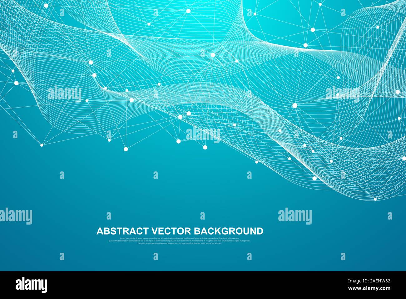 Abstract Plexus Background With Connected Lines And Dots Plexus Geometric Effect Digital Data