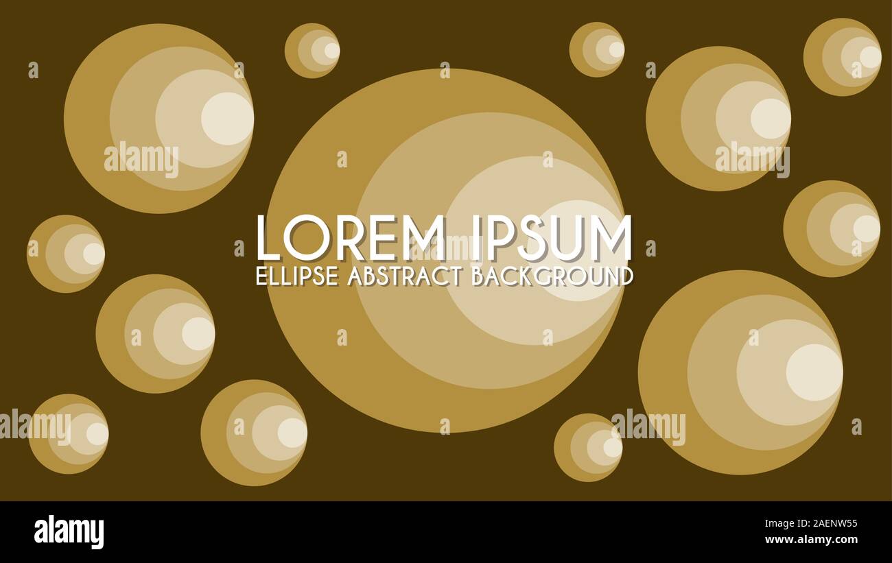 Colorful Ellipse Background Design Concept, Abstract Background Design ...