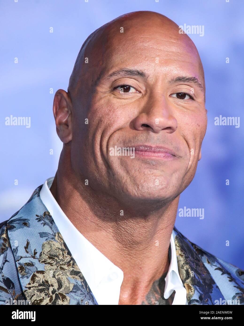 HOLLYWOOD, LOS ANGELES, CALIFORNIA, USA - DECEMBER 09: Actor Dwayne ...
