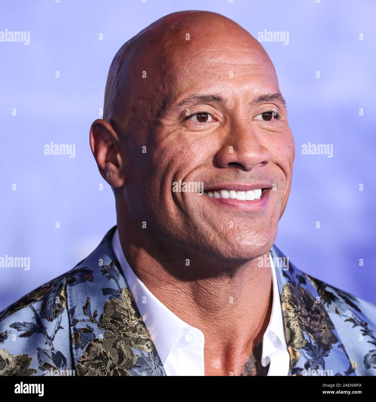 HOLLYWOOD, LOS ANGELES, CALIFORNIA, USA - DECEMBER 09: Actor Dwayne ...
