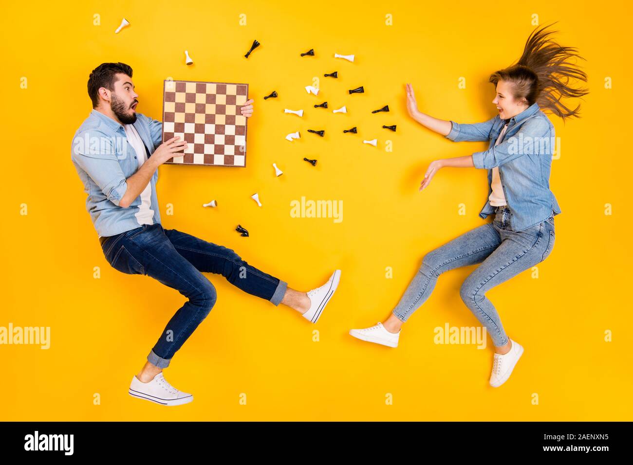 Chessboard top view isolated on hi-res stock photography and images - Alamy
