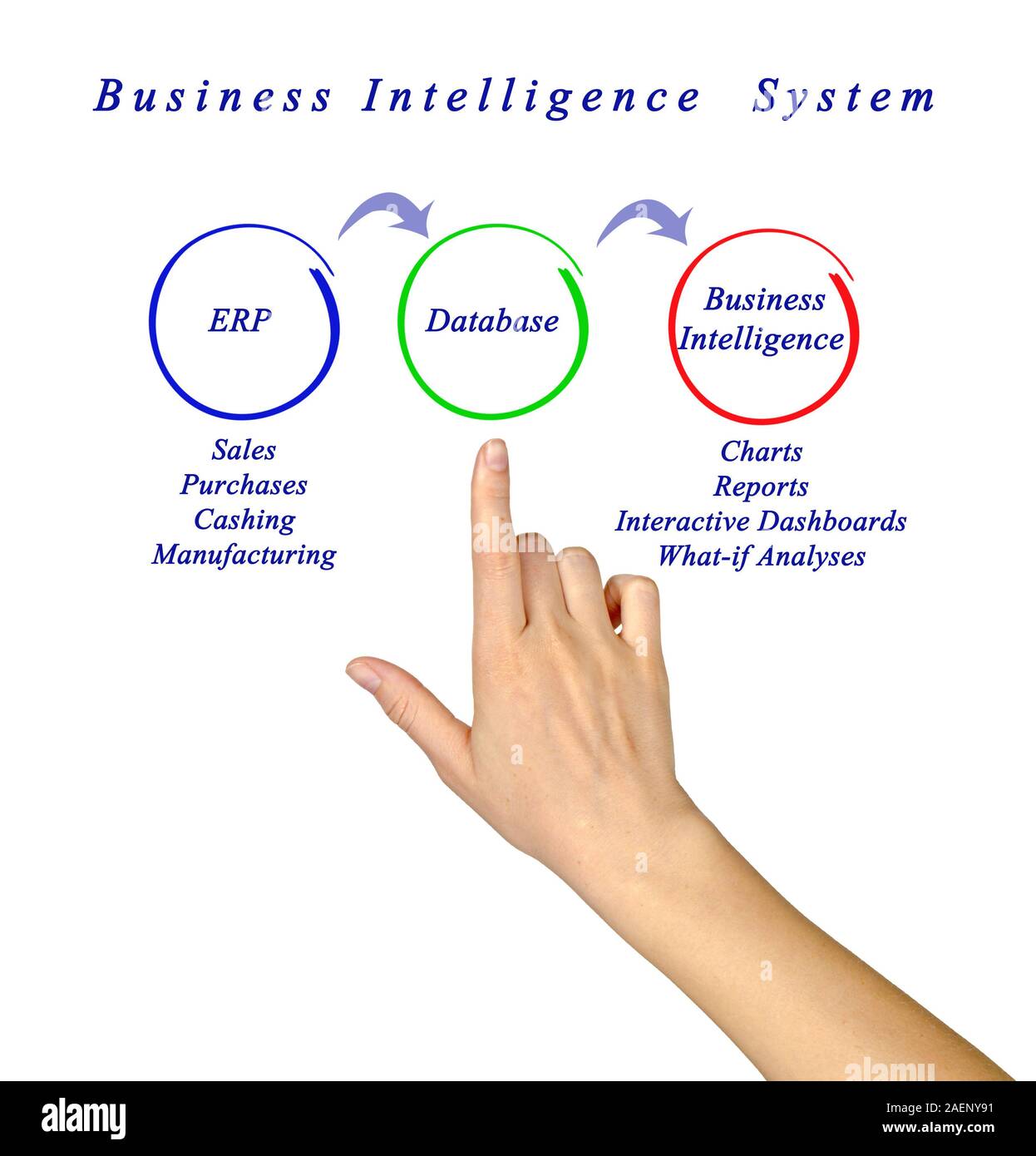 Business Intelligence System Stock Photo - Alamy