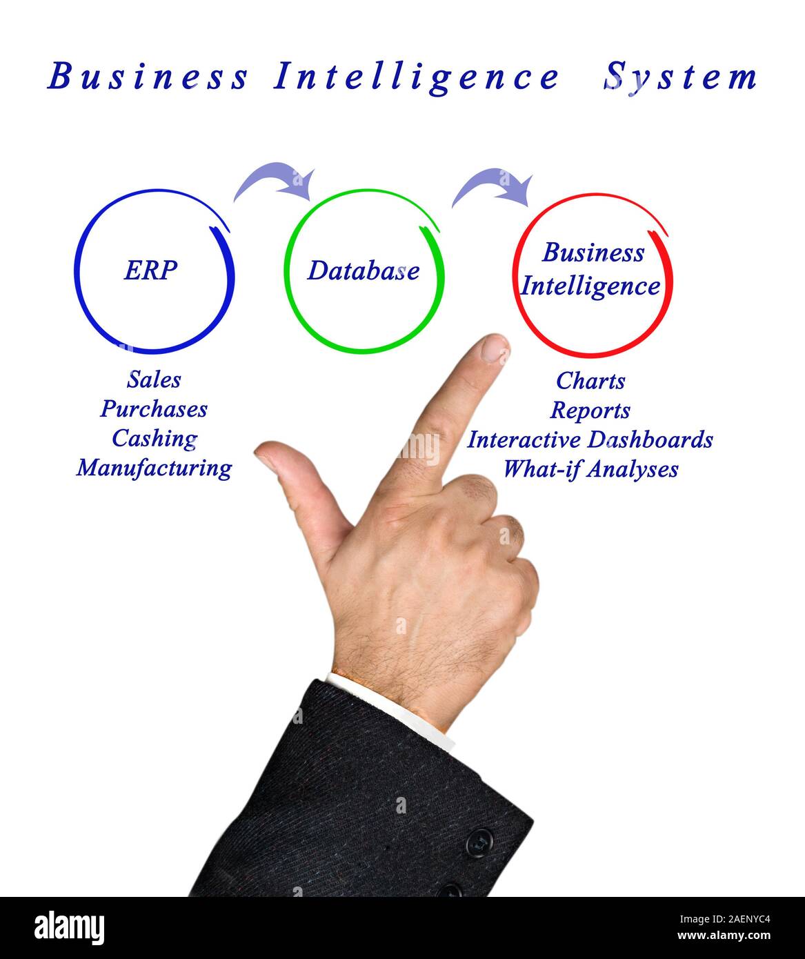 Business intelligence system hi-res stock photography and images - Alamy