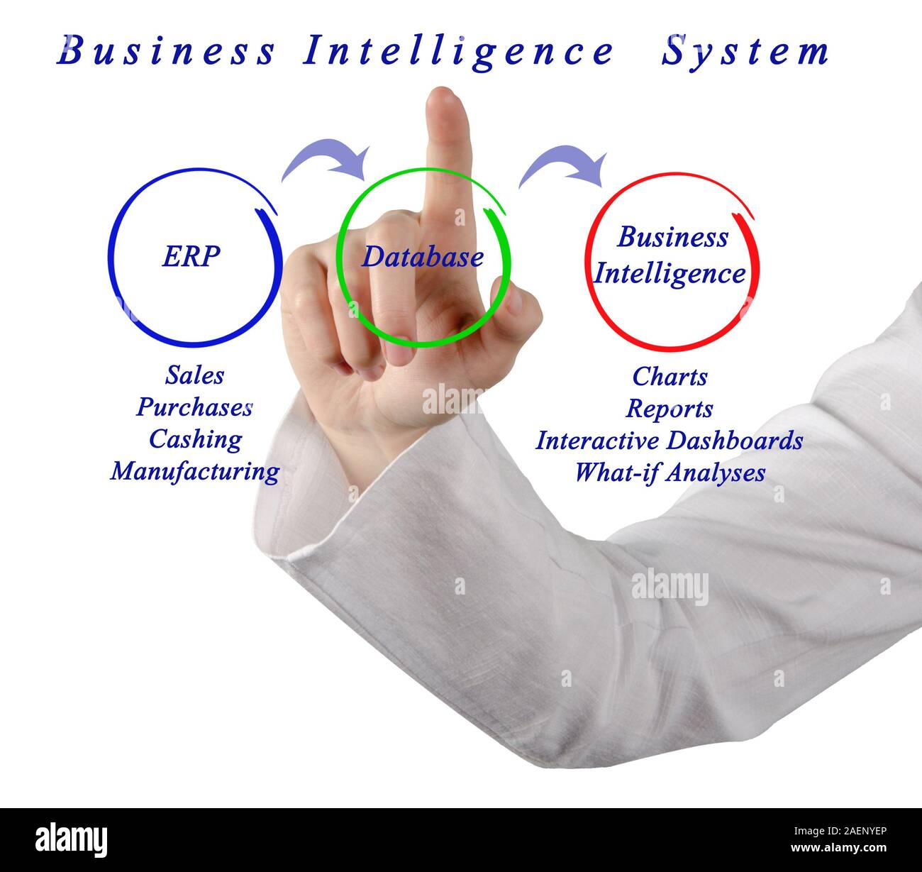 Business Intelligence System Stock Photo - Alamy