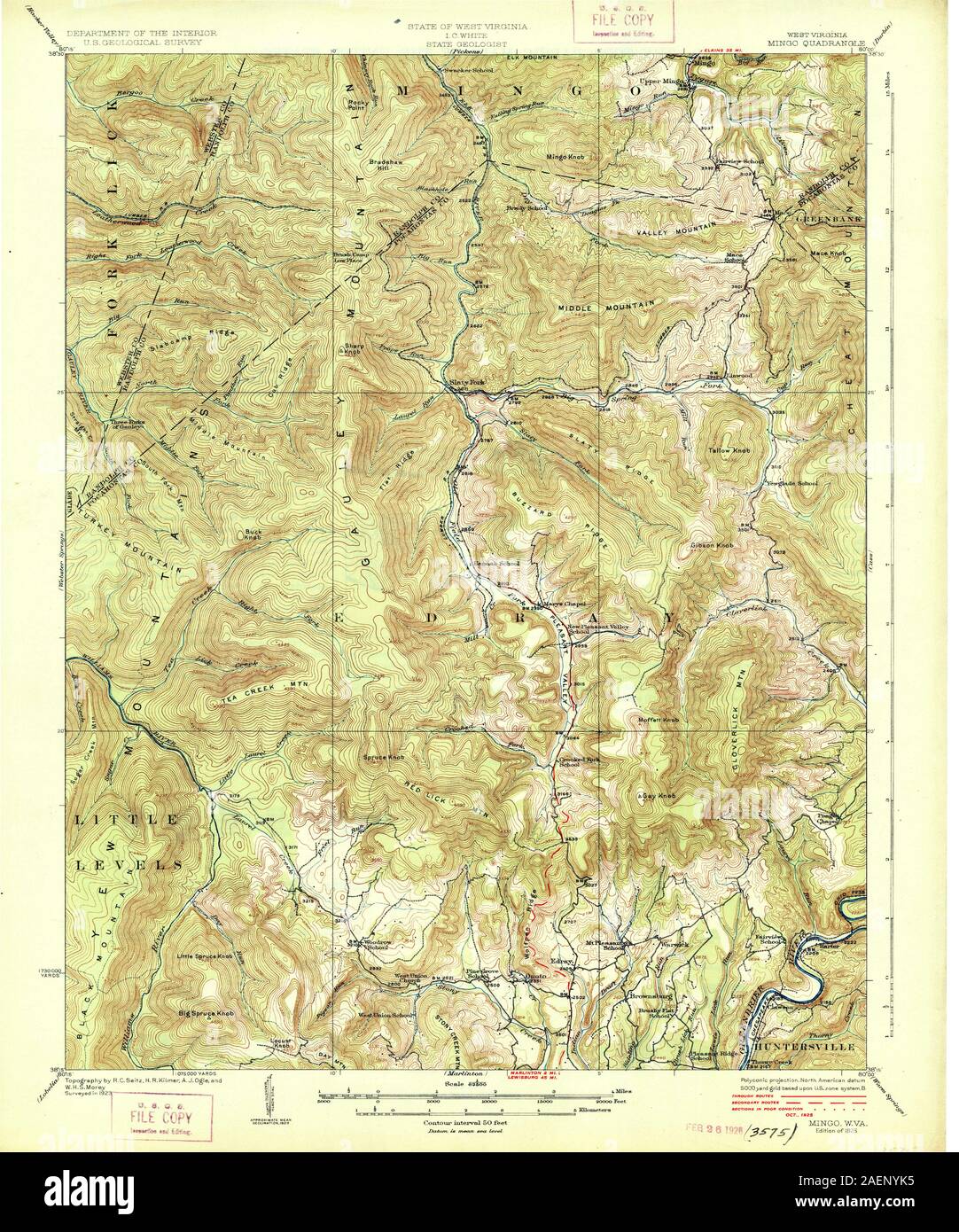 Mingo map hi-res stock photography and images - Alamy
